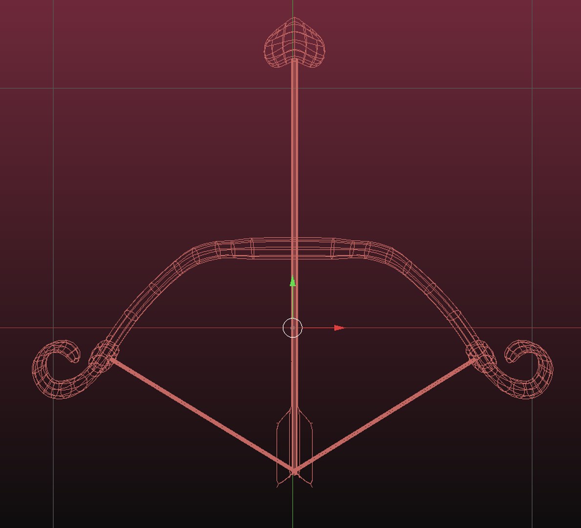 Bow arrow cupid model - TurboSquid 1514460
