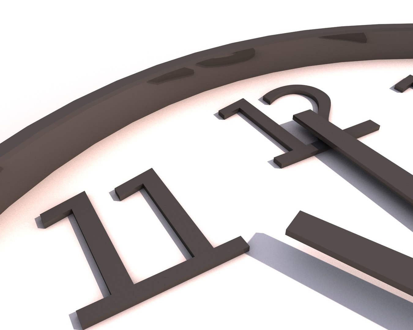 Classic Clock 3d Model