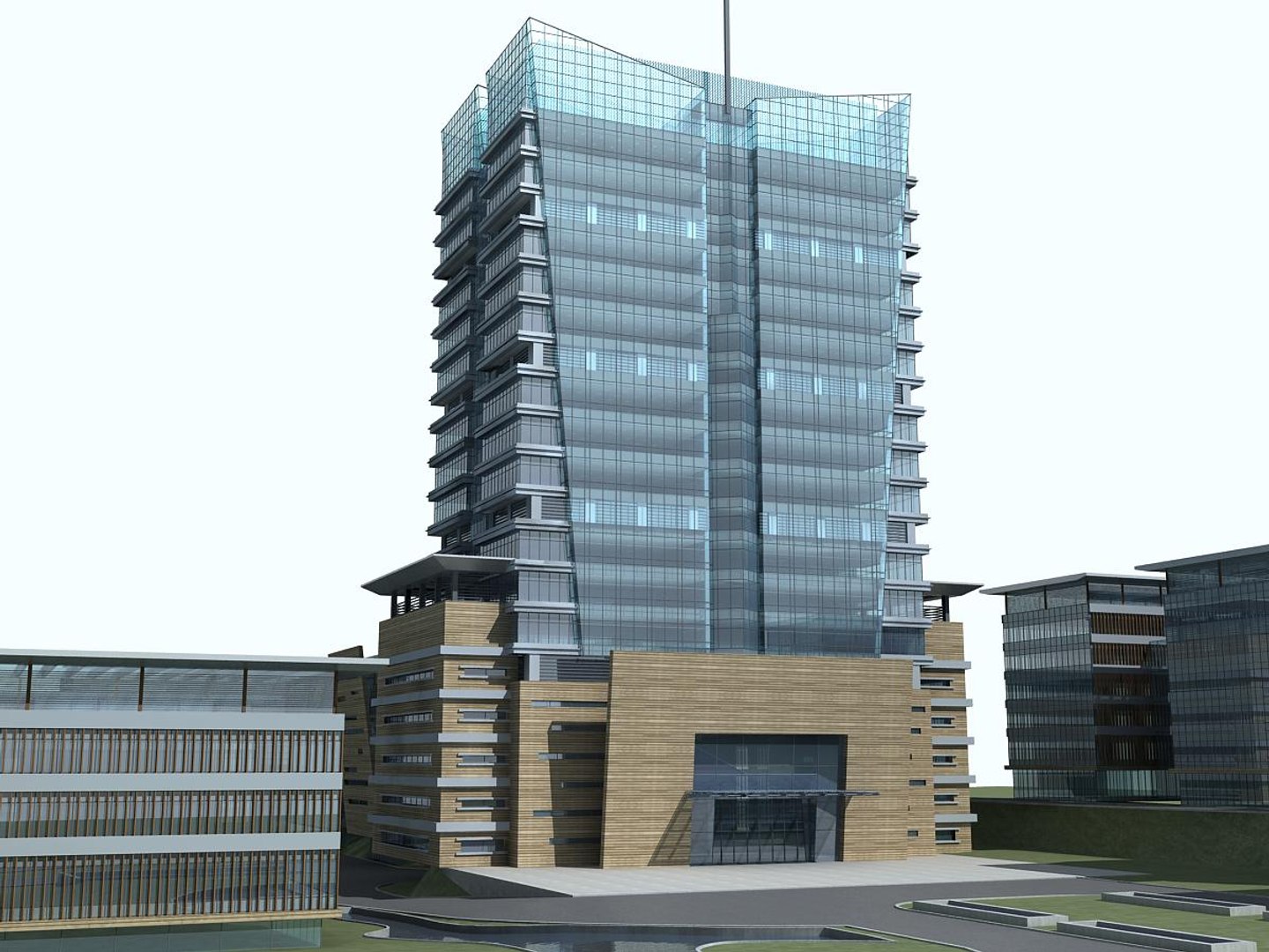 Building 3D model - TurboSquid 1362431