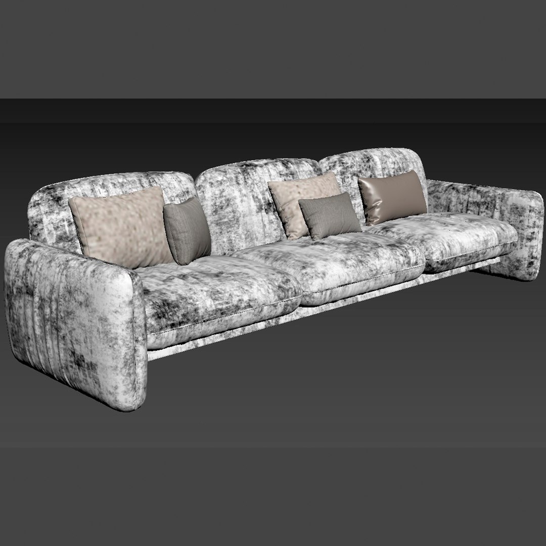 Brigitte Baxter Sofa 3D - TurboSquid 2111381