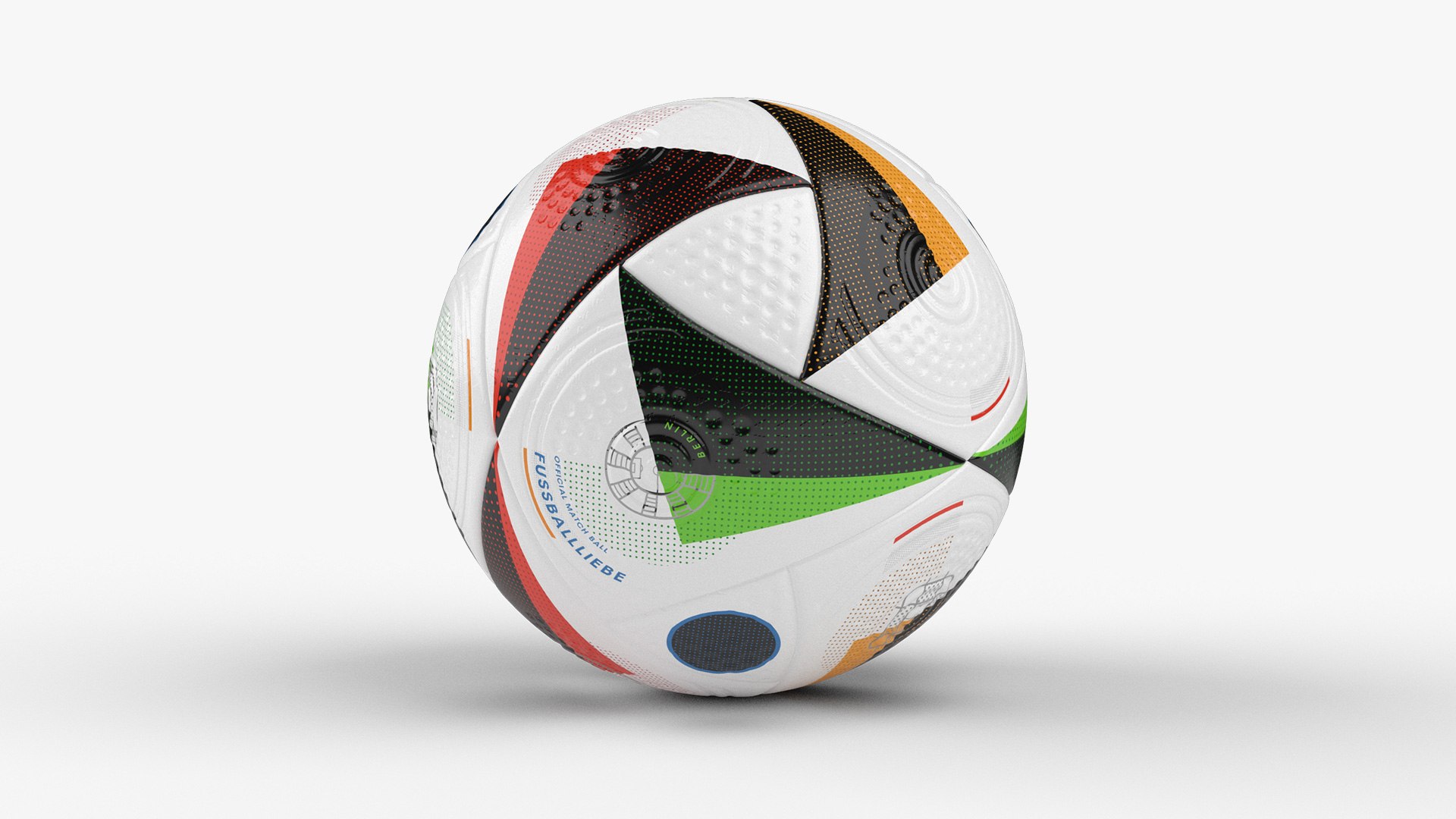 3D 2024 Soccer Match Ball European League Games Model - TurboSquid 2247290