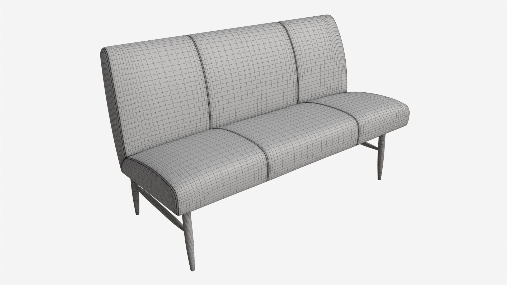 Bench Medium Ercol Elisa Model - TurboSquid 2010432