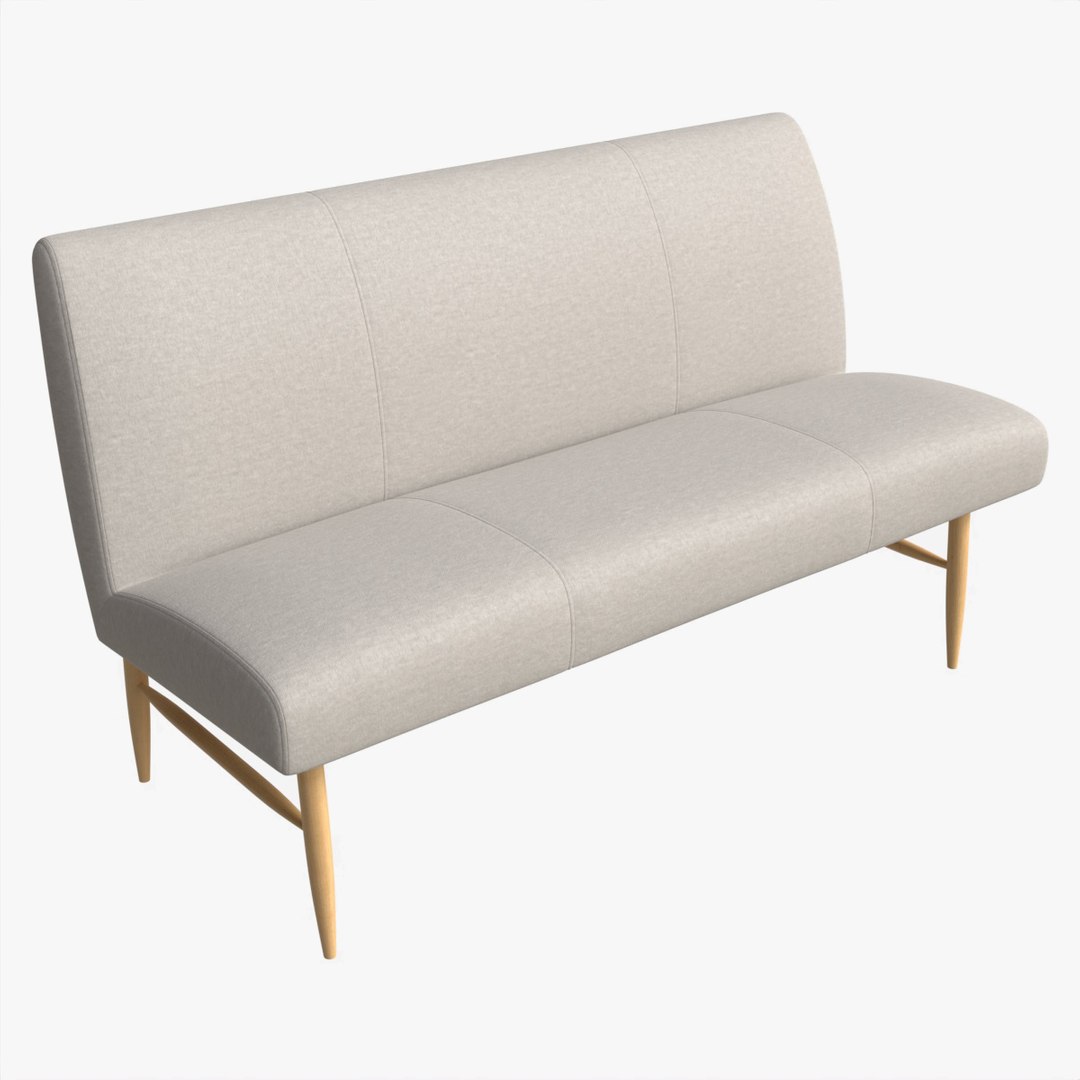 Bench Medium Ercol Elisa Model - TurboSquid 2010432