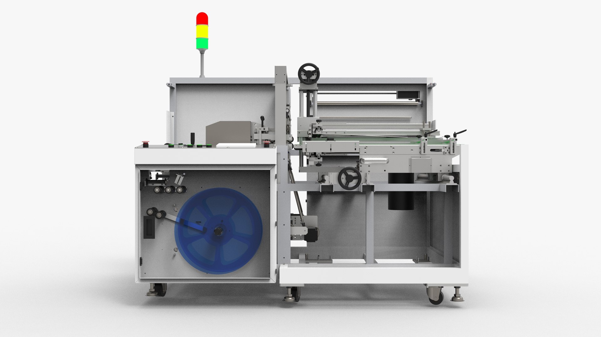 3D Model Automatic Wrapping Carton Packaging Machine - TurboSquid 1888507