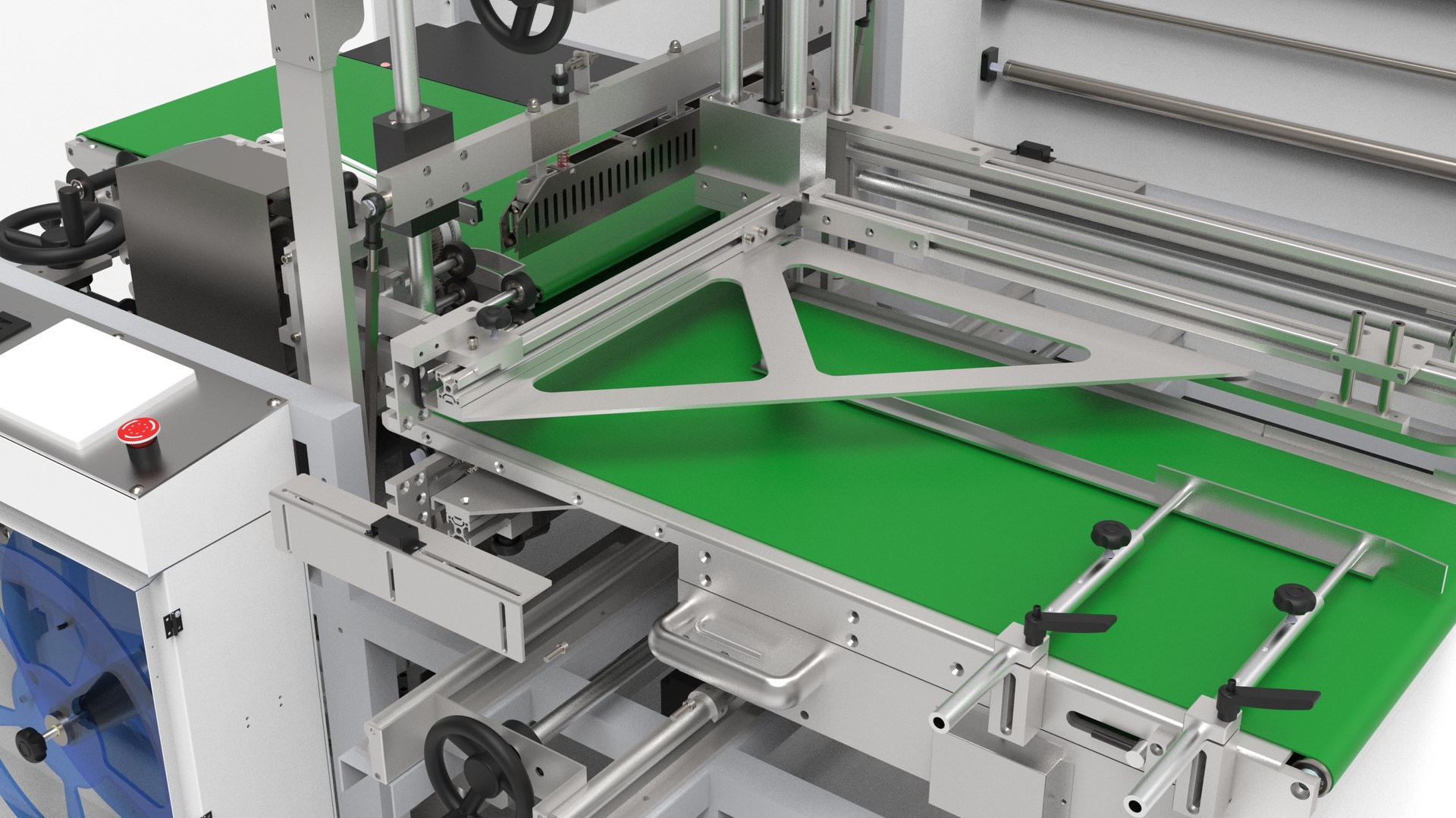 3D Model Automatic Wrapping Carton Packaging Machine - TurboSquid 1888507