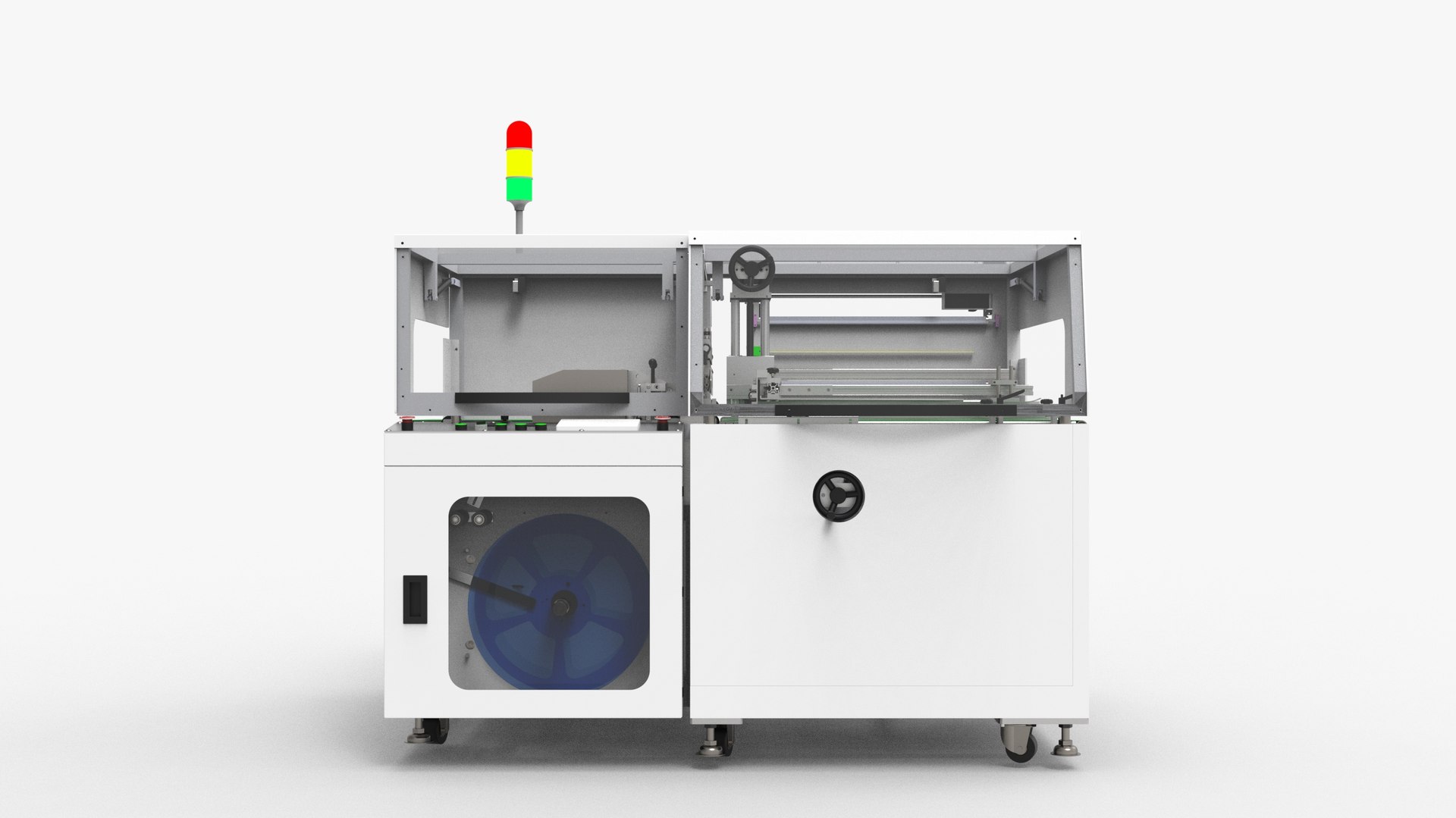 3D Model Automatic Wrapping Carton Packaging Machine - TurboSquid 1888507