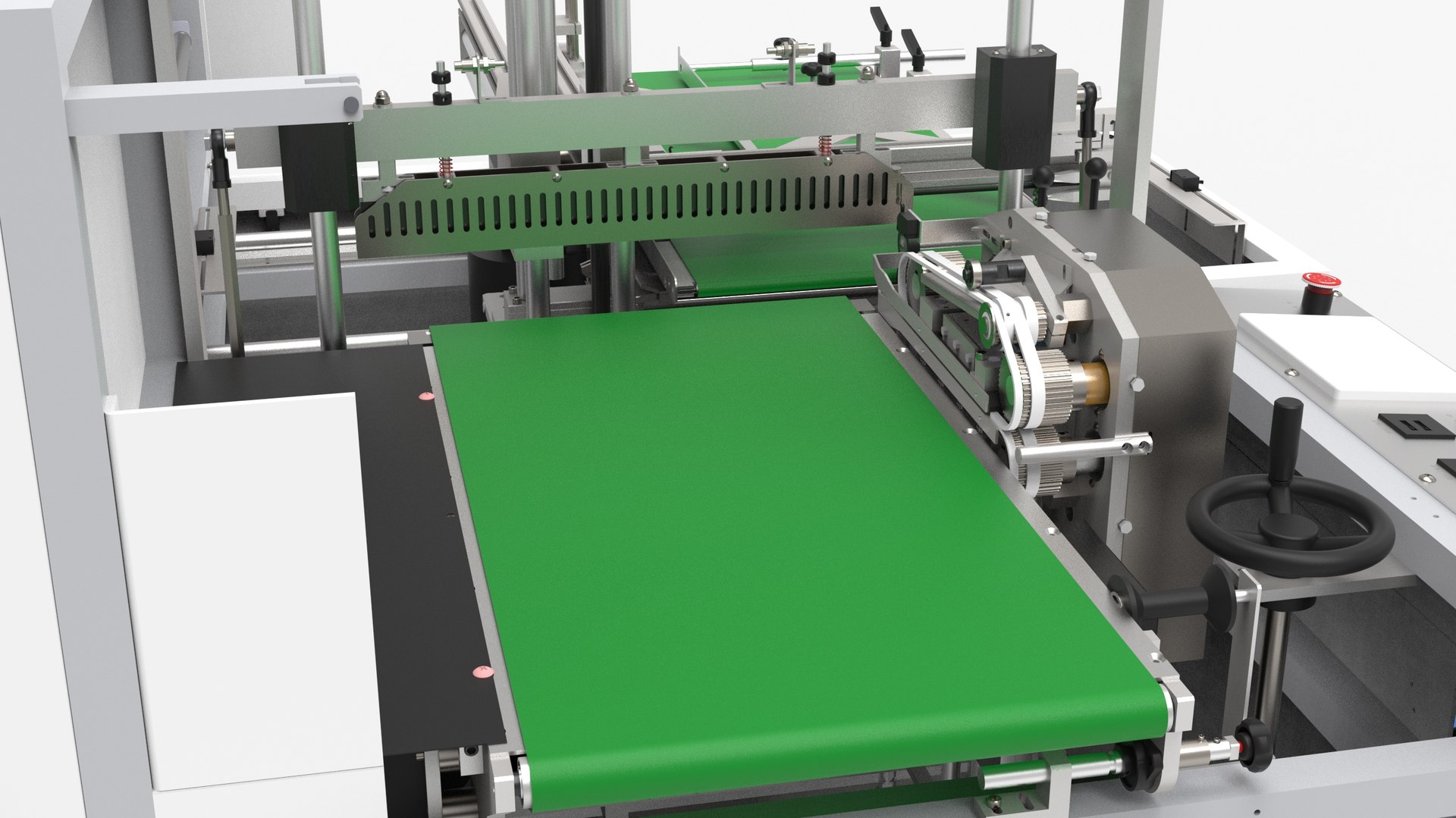 3D Model Automatic Wrapping Carton Packaging Machine - TurboSquid 1888507