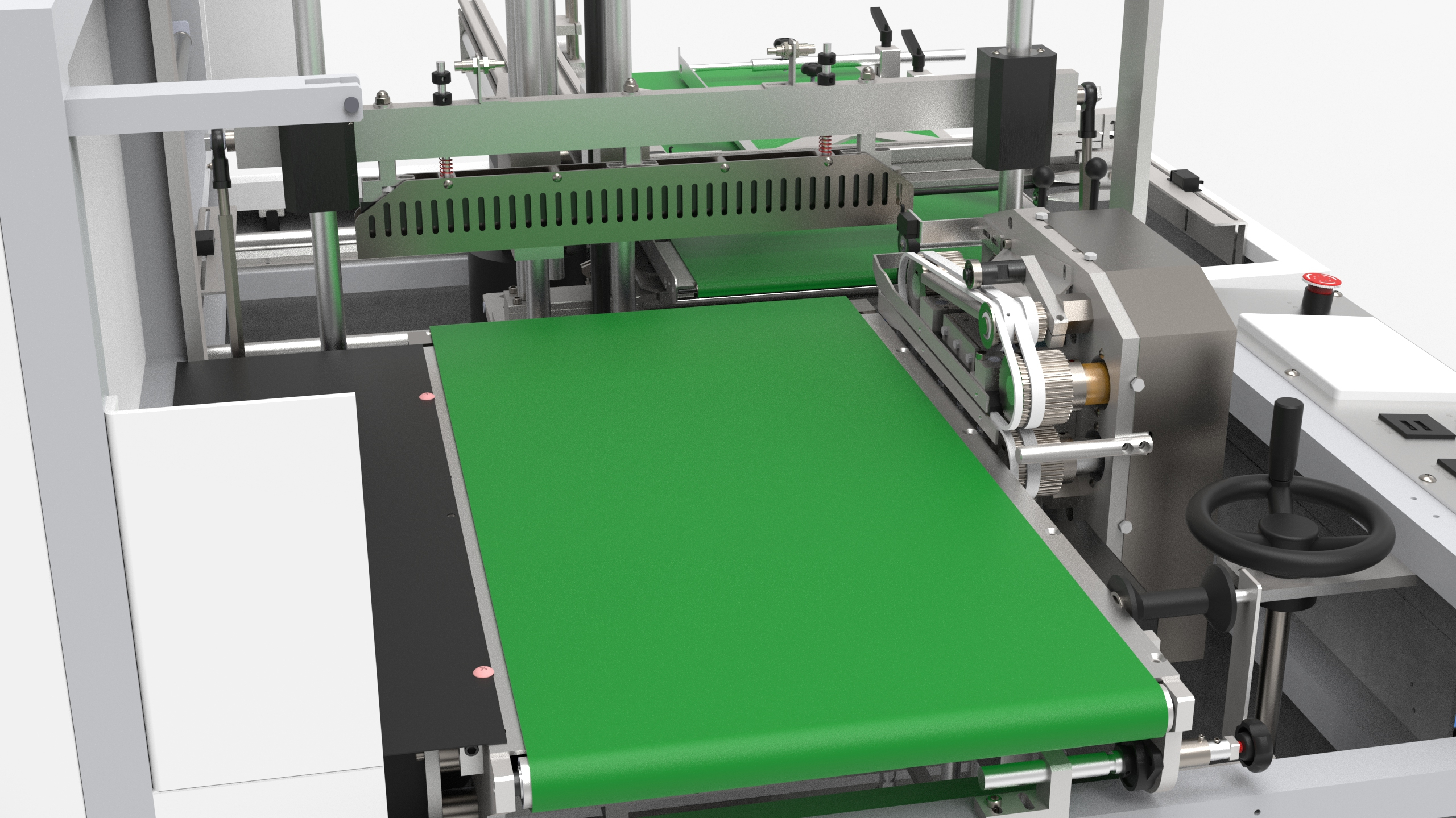 3D model Automatic Wrapping Carton Packaging Machine - TurboSquid 1888507