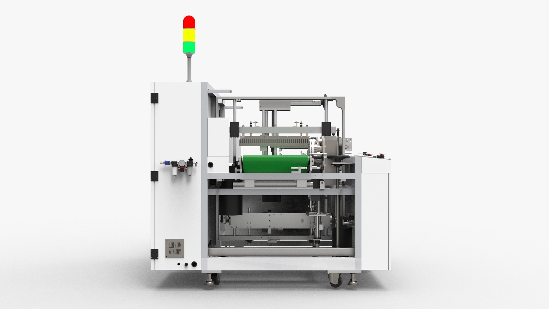 3D Model Automatic Wrapping Carton Packaging Machine - TurboSquid 1888507