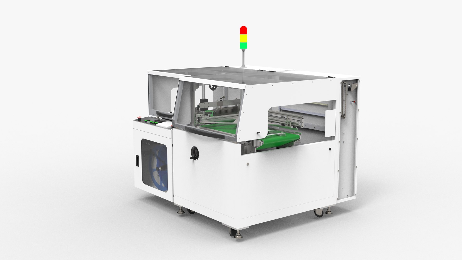 3D Model Automatic Wrapping Carton Packaging Machine - TurboSquid 1888507