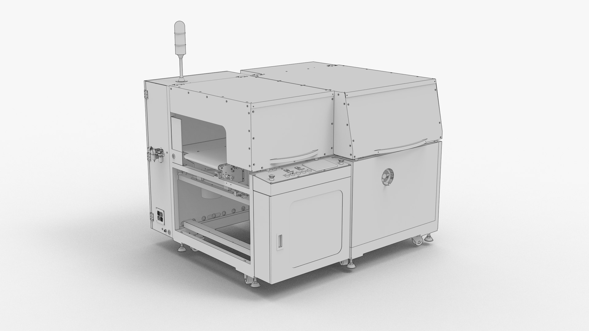 3D Model Automatic Wrapping Carton Packaging Machine - TurboSquid 1888507