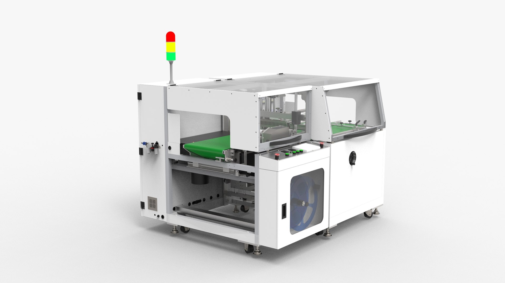 3D Model Automatic Wrapping Carton Packaging Machine - TurboSquid 1888507