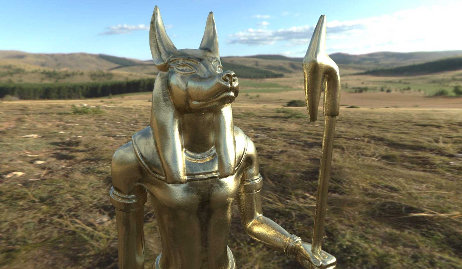 3d Anubis