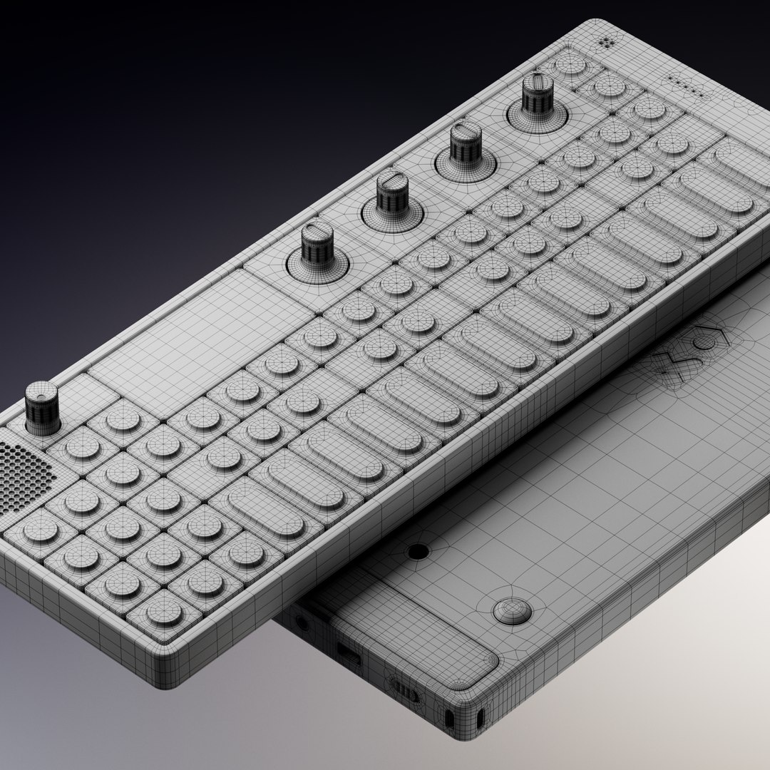 Teenage Engineering OP-1 Synthesizer 3D Model - TurboSquid 2325989