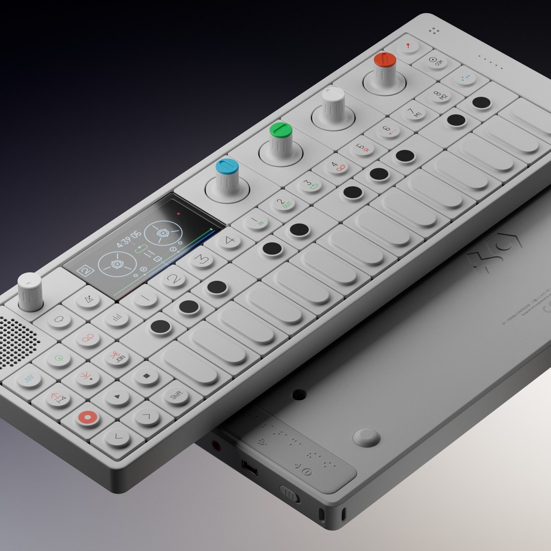 Teenage Engineering OP-1 Synthesizer 3D Model - TurboSquid 2325989