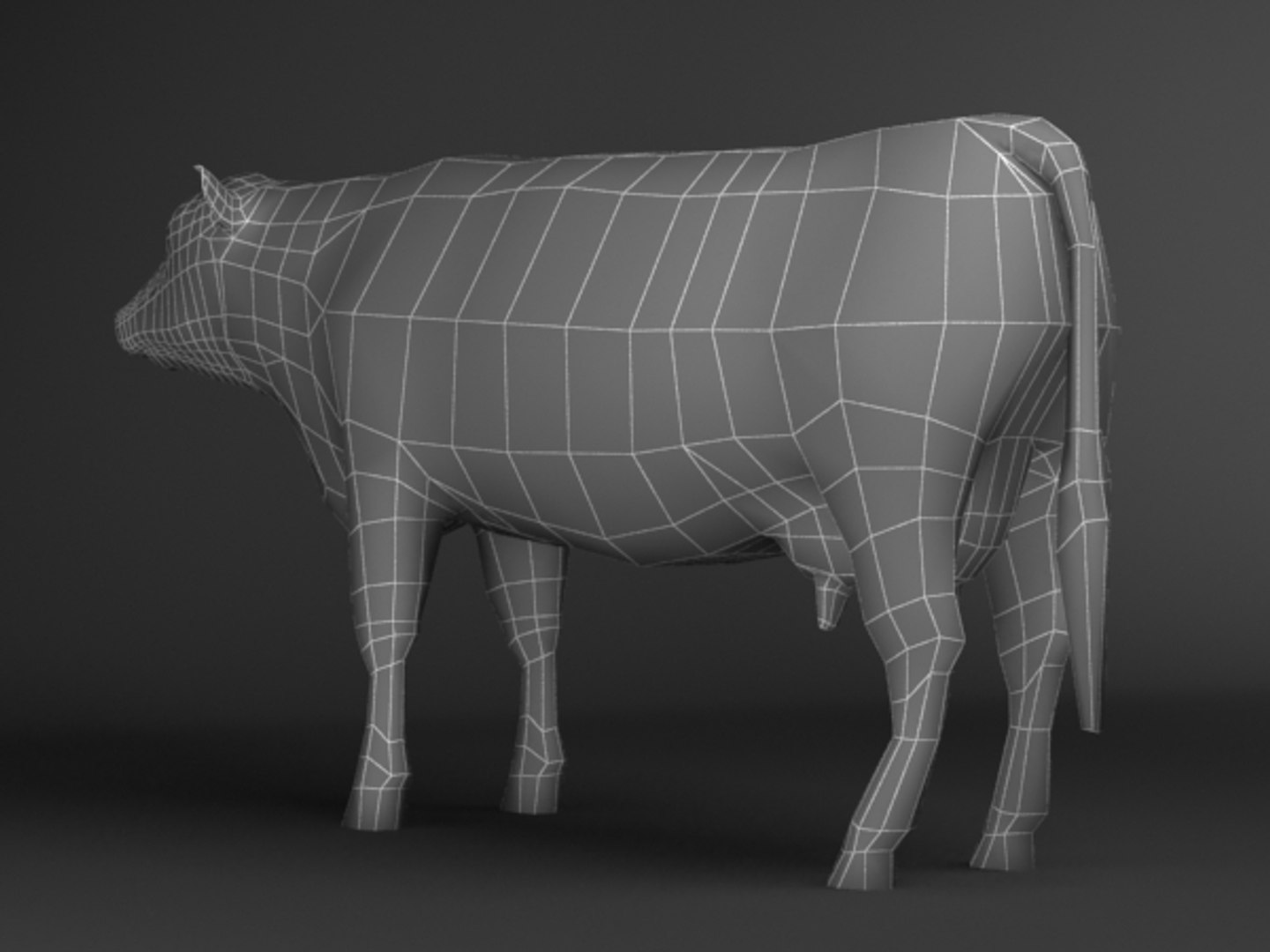cow arch renderings 3d model
