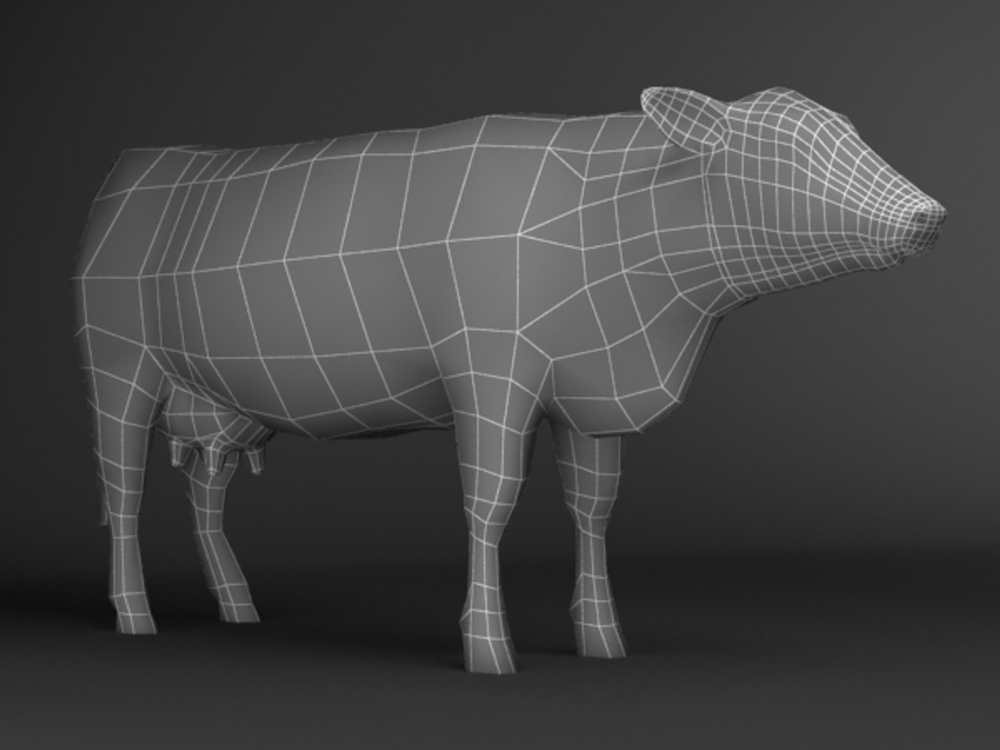 cow arch renderings 3d model