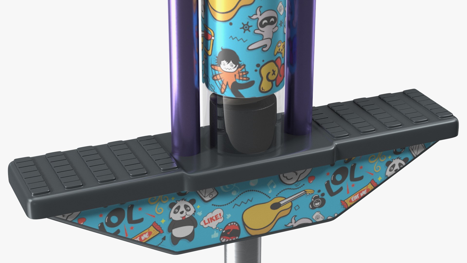 3D Pogo Stick Spring Powered For Kids - TurboSquid 1777288