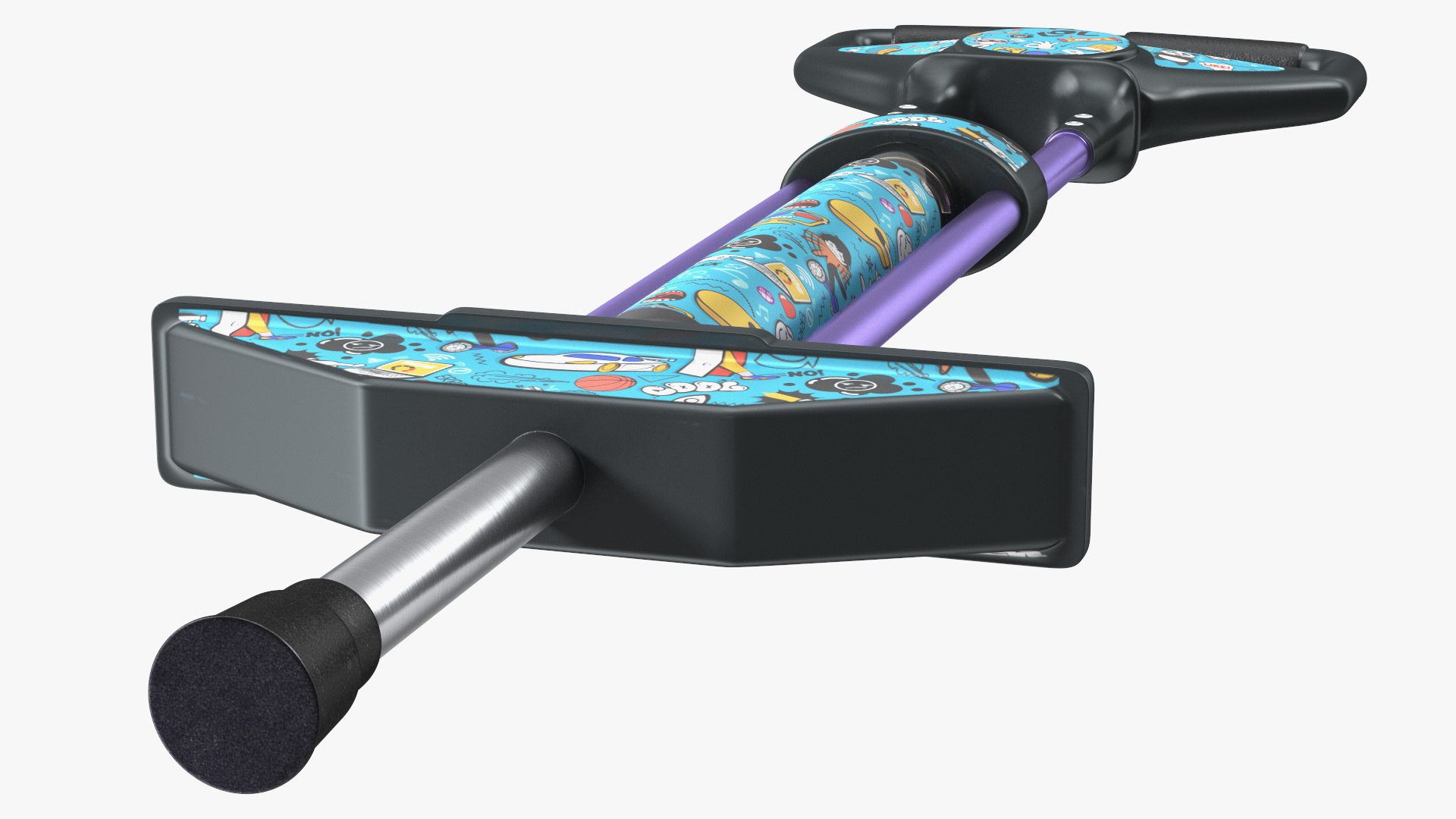 3D Pogo Stick Spring Powered For Kids - TurboSquid 1777288