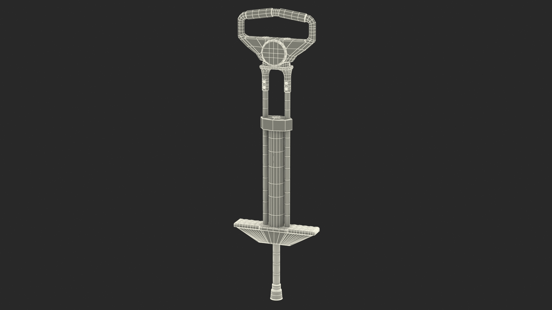 3D Pogo Stick Spring Powered For Kids - TurboSquid 1777288