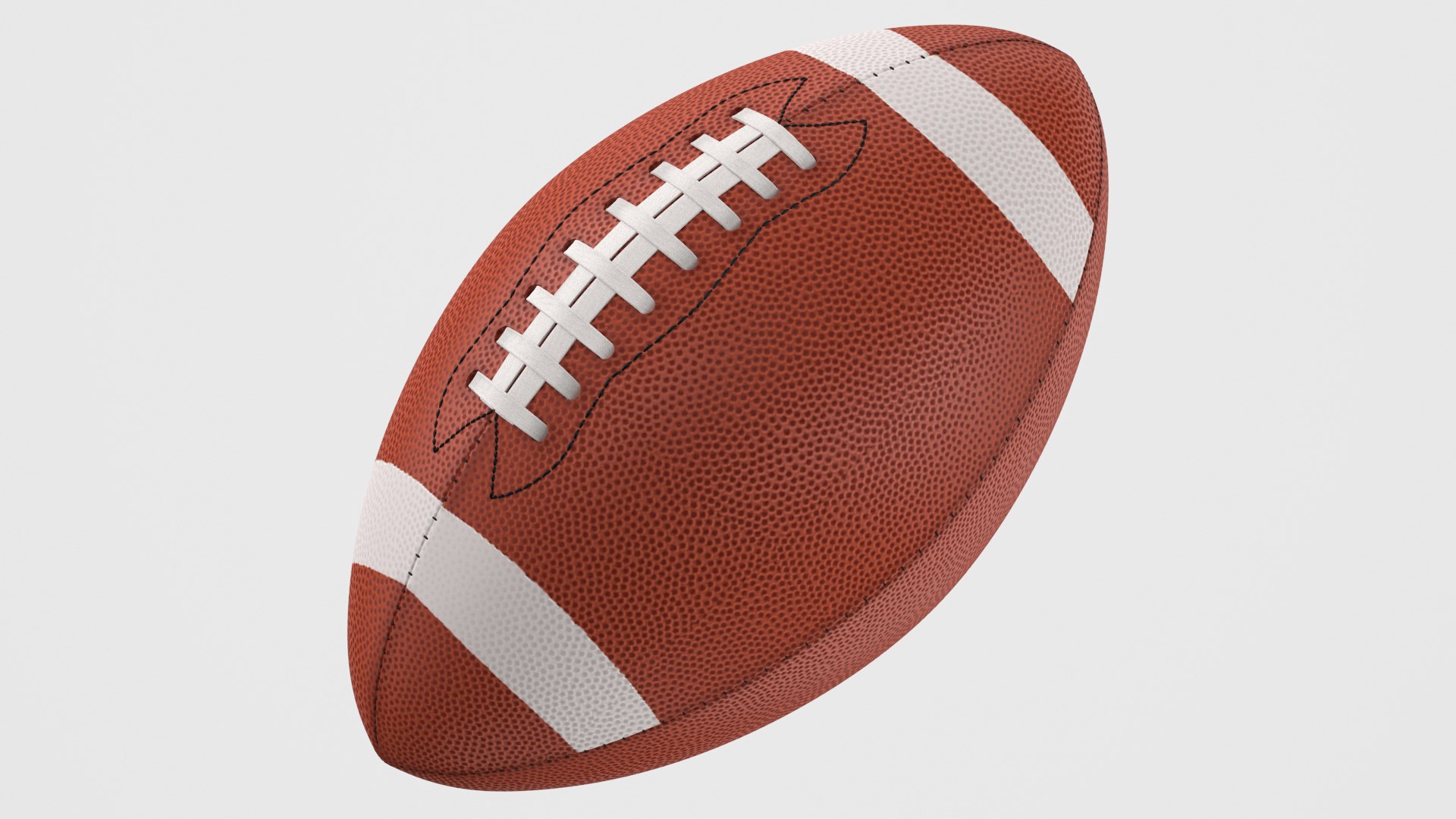 American Football Ball 01 3D model - TurboSquid 1932858