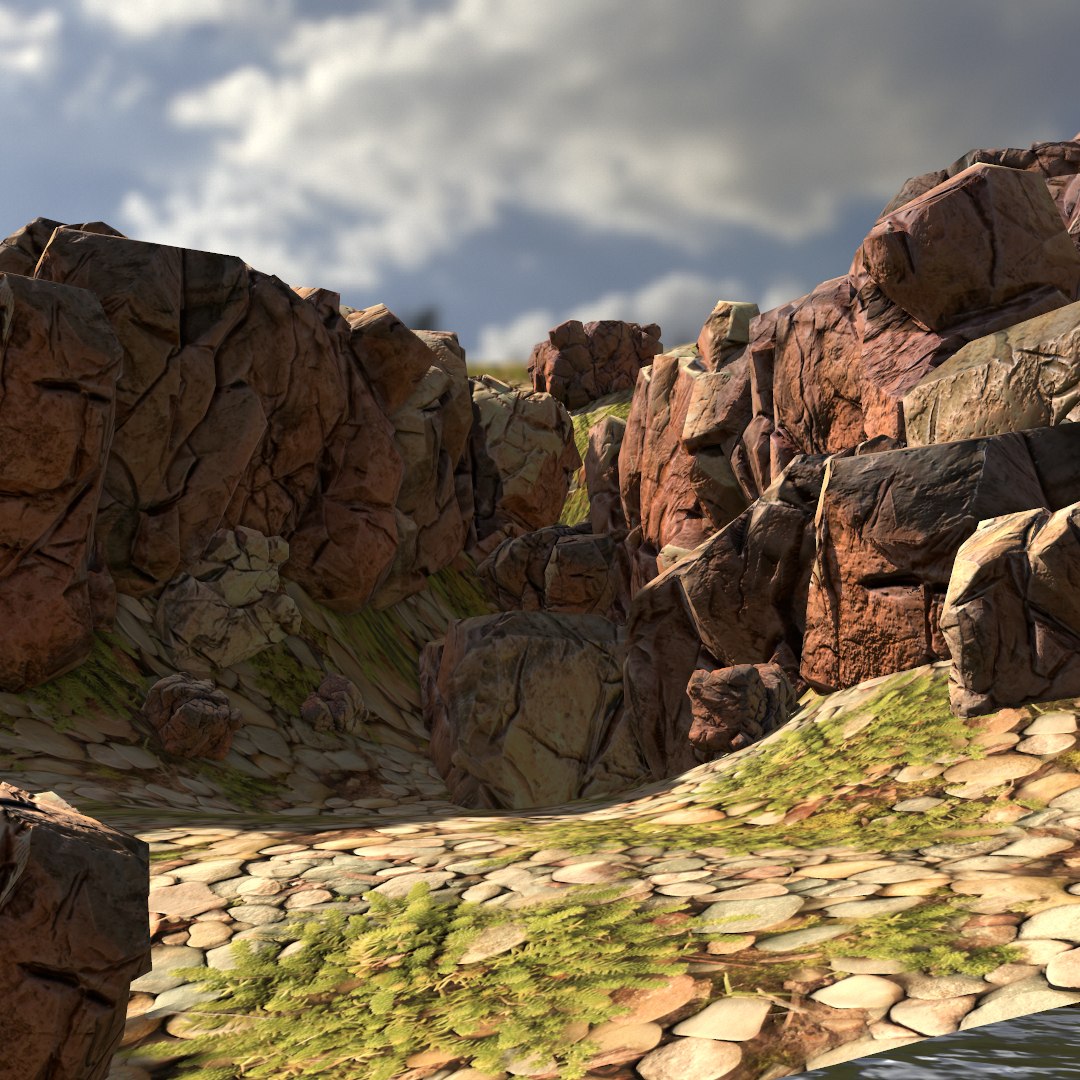 Max Ice Environment Set Scenes