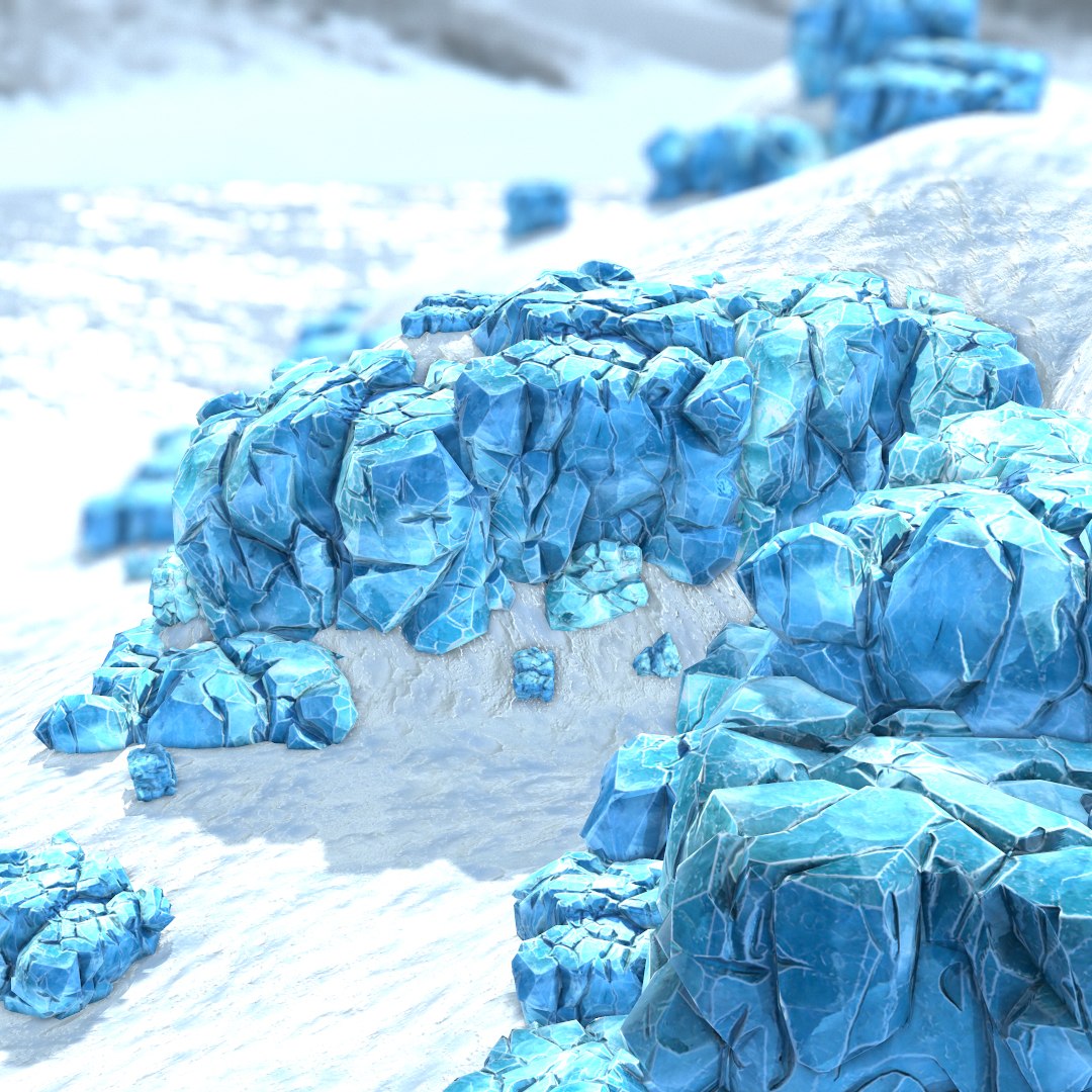Max Ice Environment Set Scenes