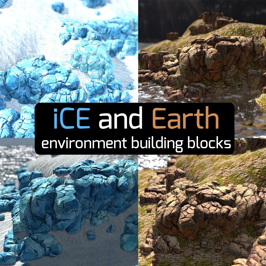 Max Ice Environment Set Scenes