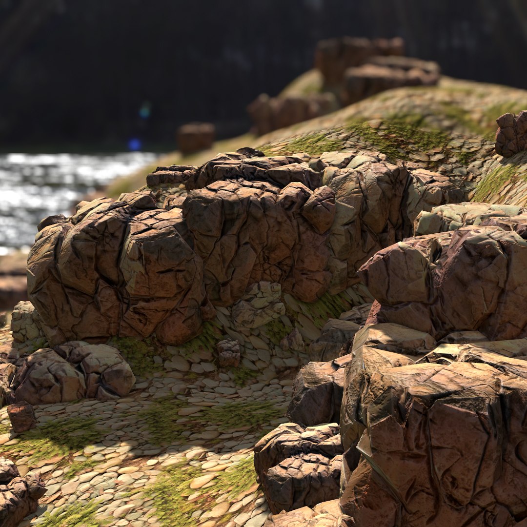 Max Ice Environment Set Scenes