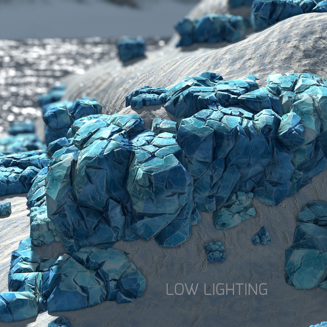 Max Ice Environment Set Scenes