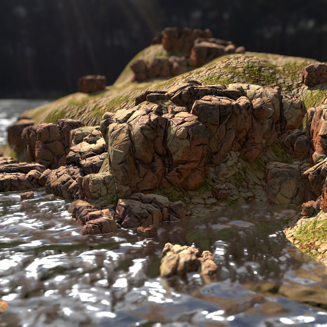 Max Ice Environment Set Scenes