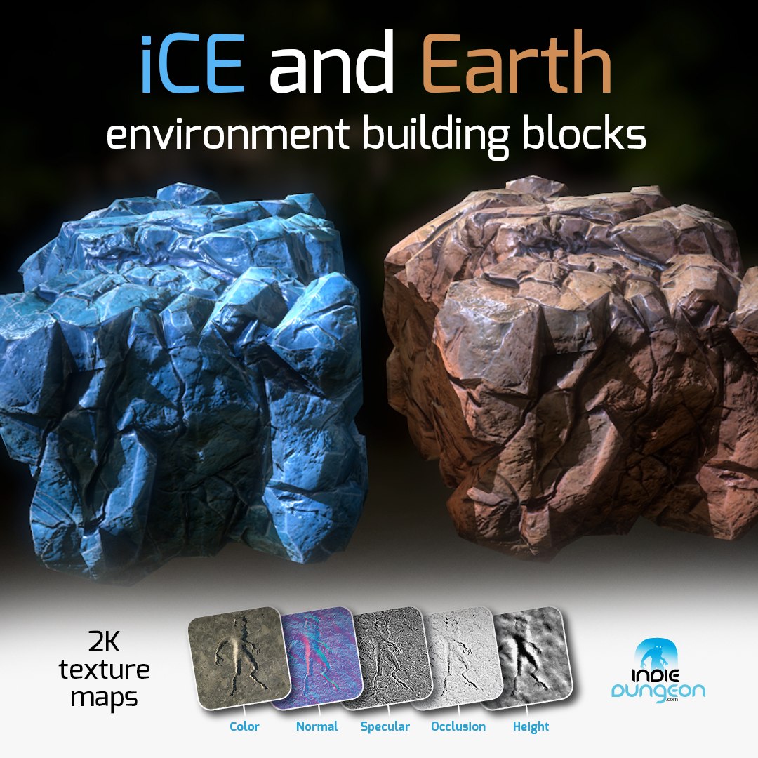 Max Ice Environment Set Scenes