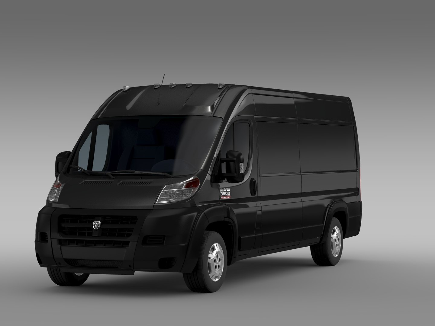 3dsmax Ram Promaster Cargo 3500