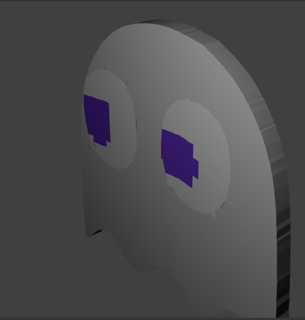 3d Pacman Pack Model