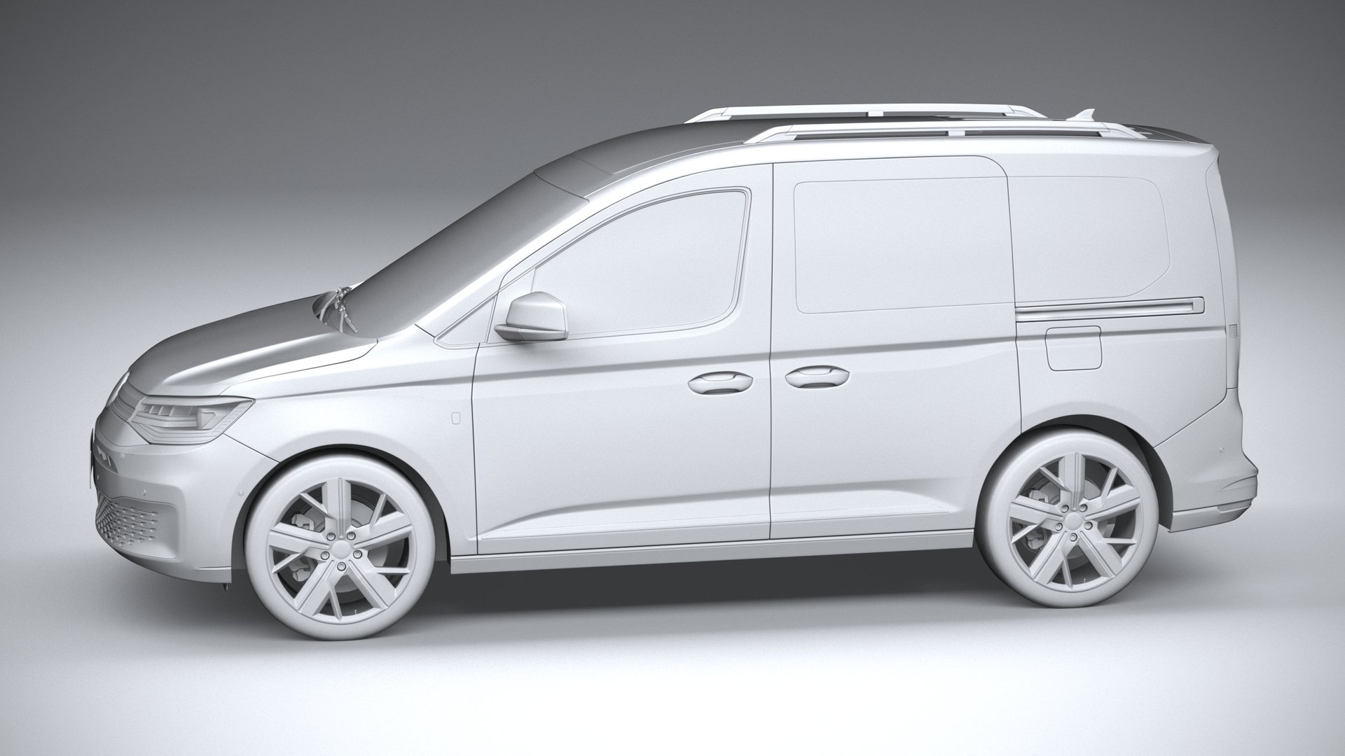 3D model volkswagen caddy 2021 - TurboSquid 1518346