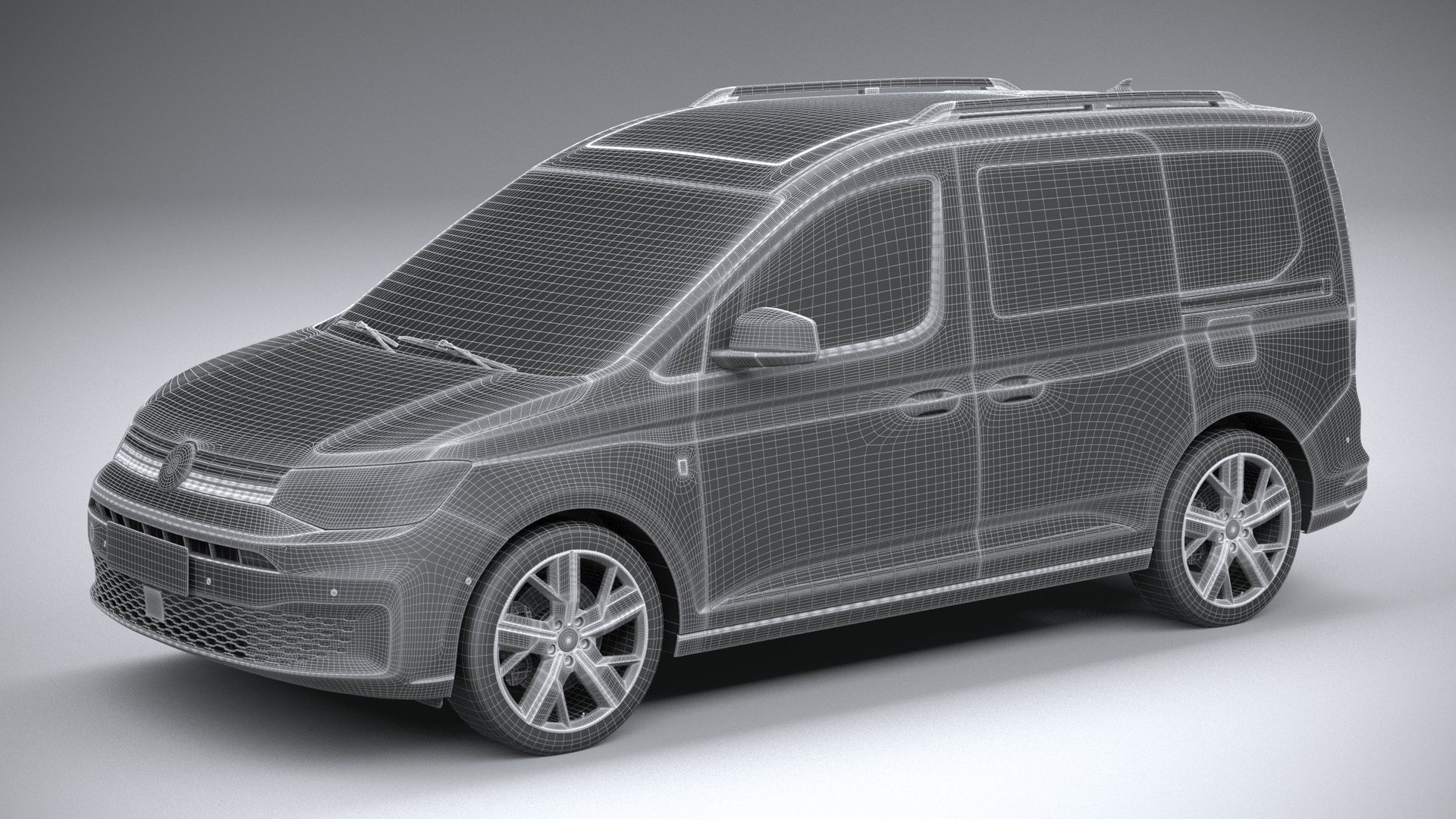 3D model volkswagen caddy 2021 - TurboSquid 1518346