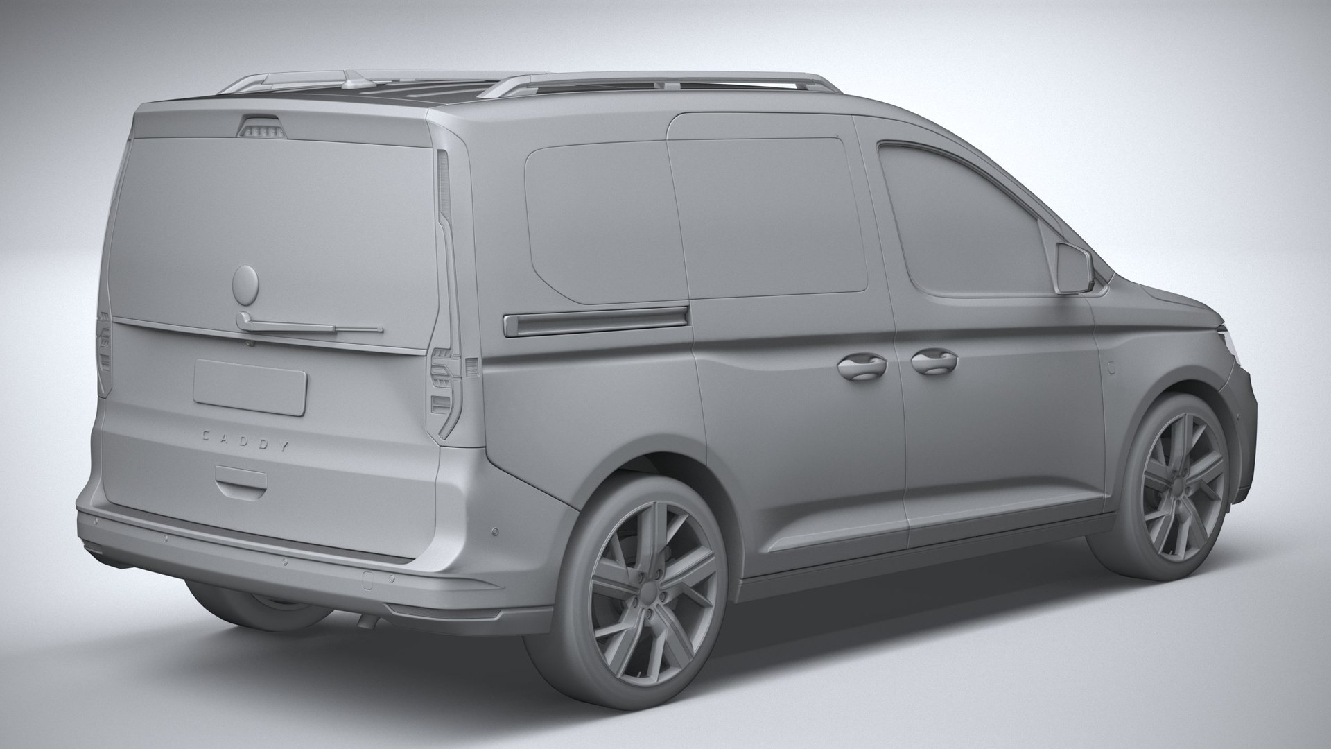3D model volkswagen caddy 2021 - TurboSquid 1518346