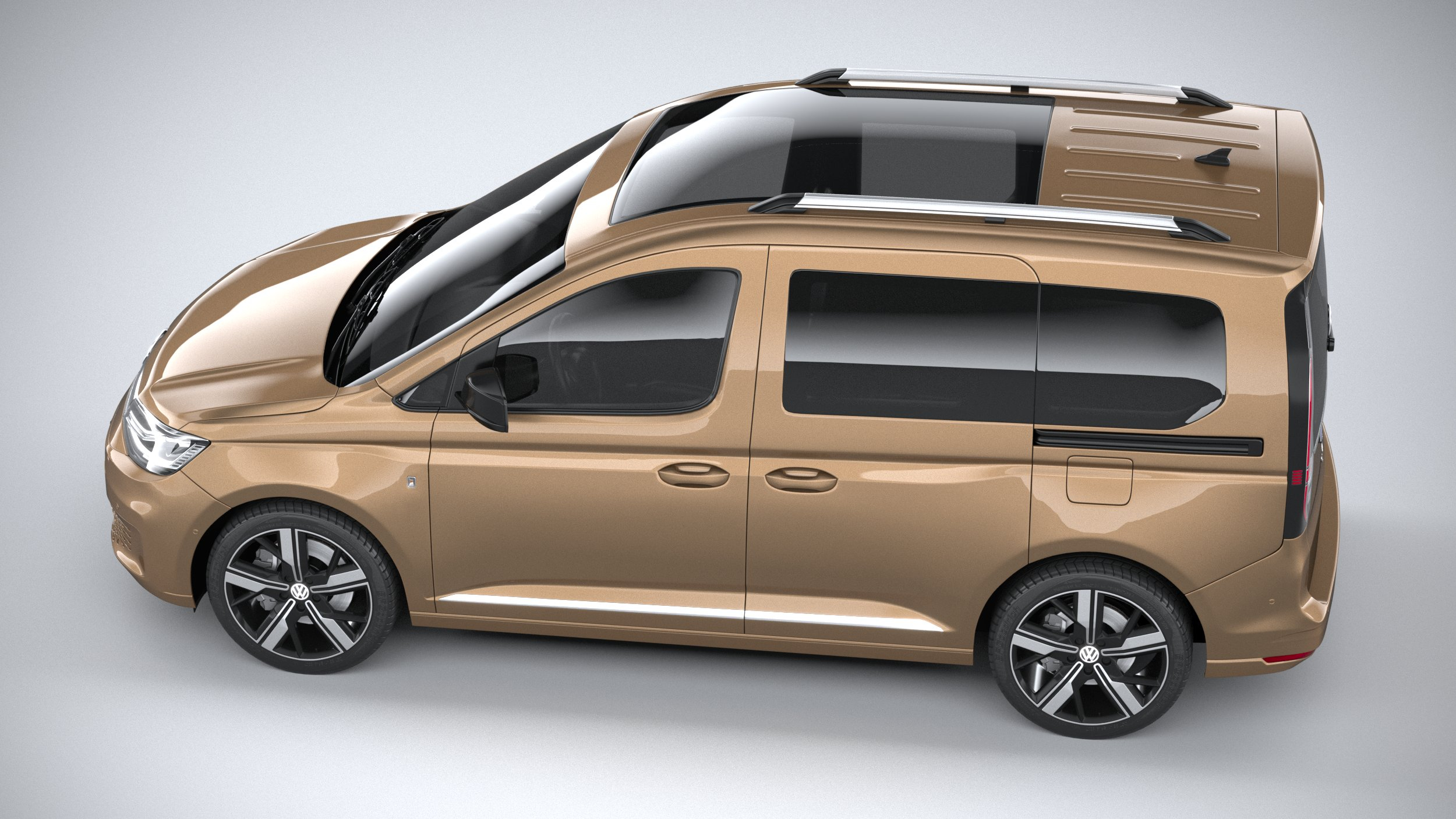 modelo 3d Volkswagen Caddy 2021 - TurboSquid 1518346