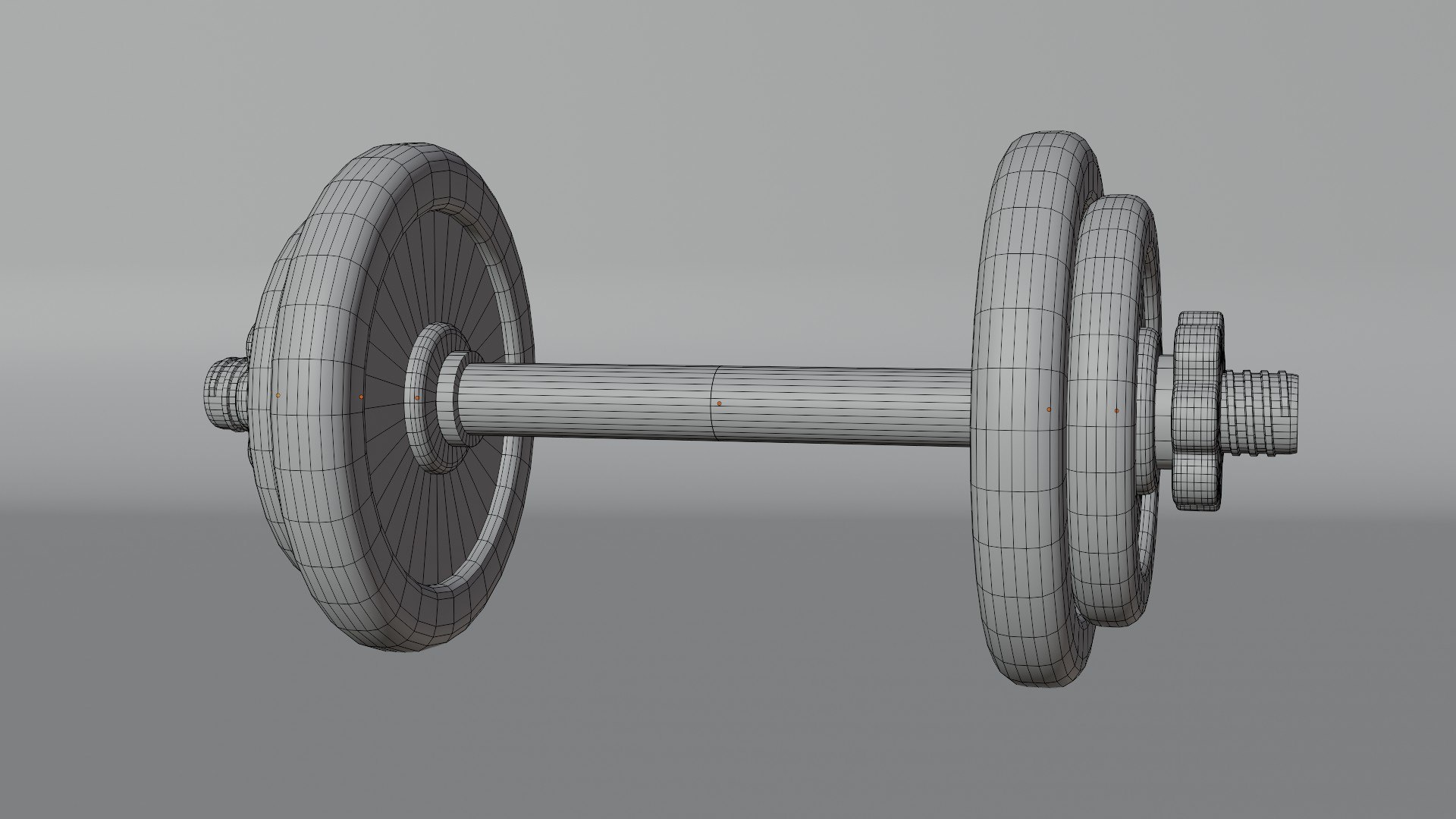 Dumbell 3D Model - TurboSquid 1905036