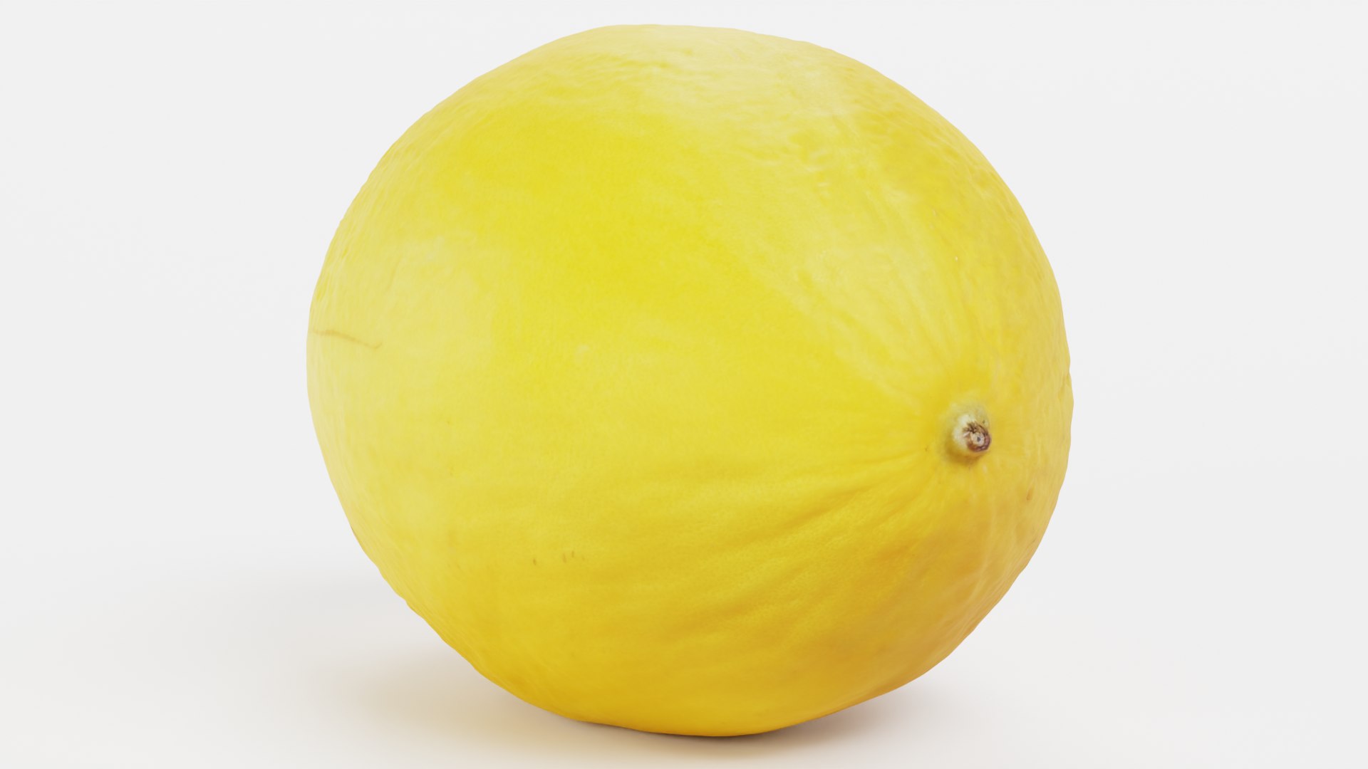 3D Sweet Yellow Melon - TurboSquid 2064494