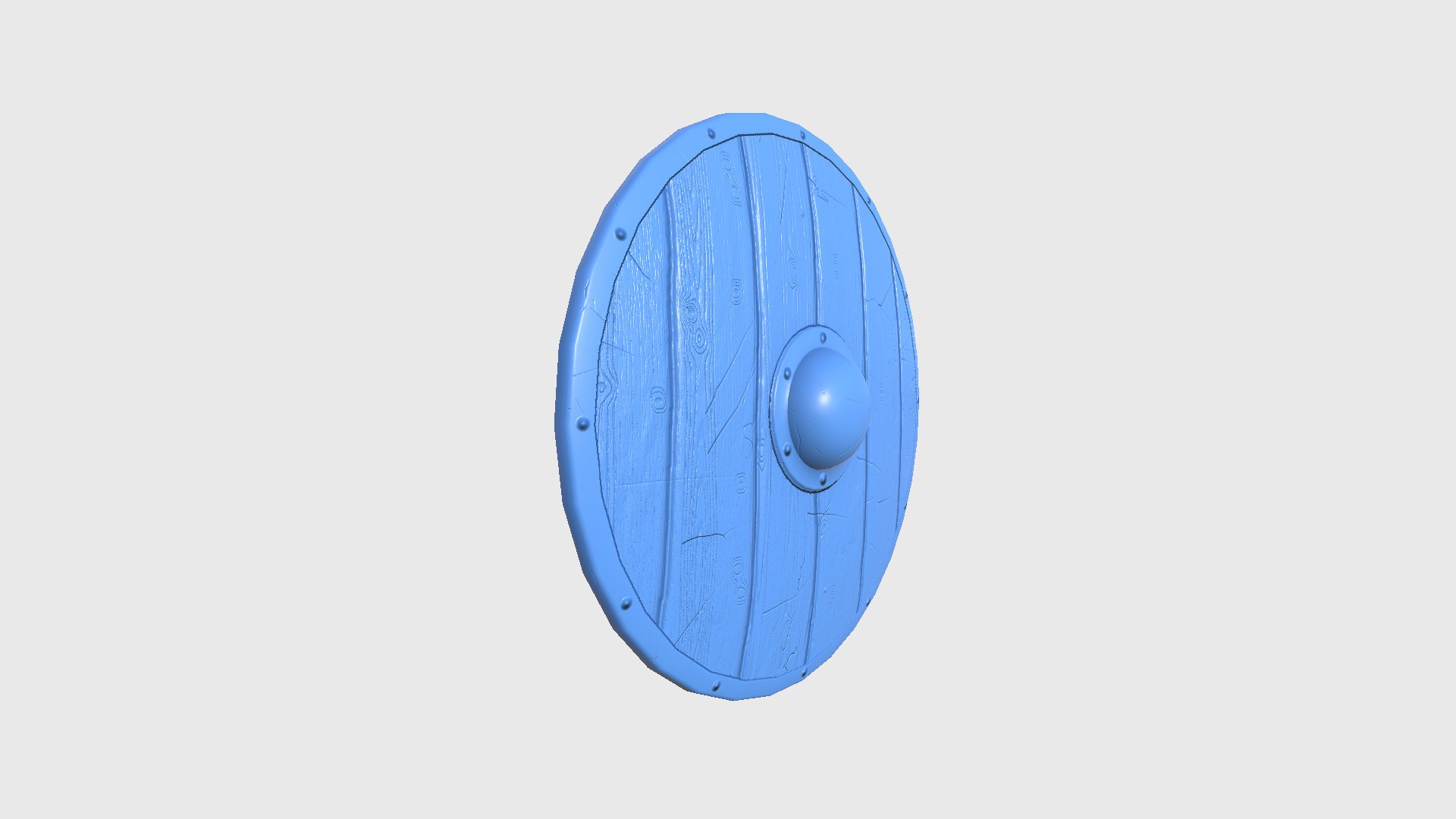3D Viking Shield A23 Valknut - Character Weapon Design - TurboSquid 2235335