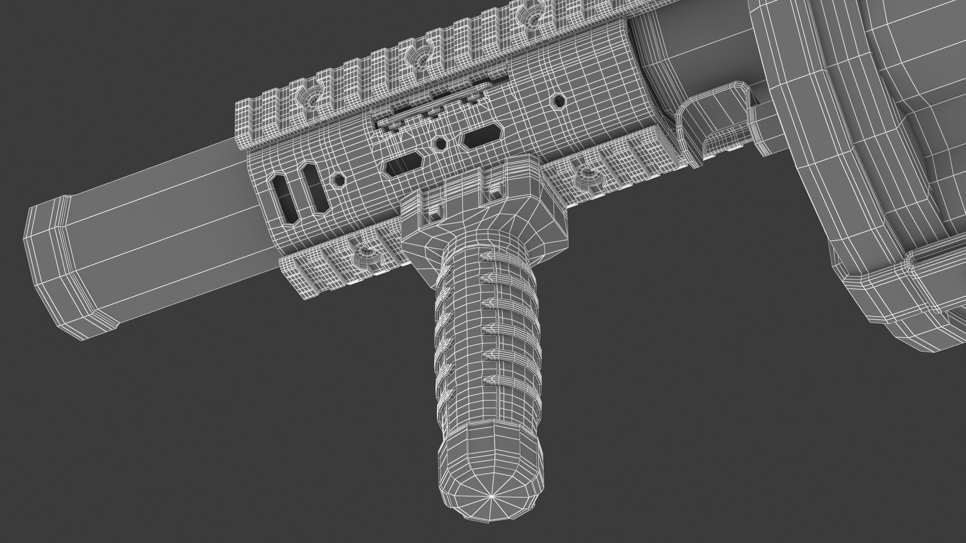 3D Milkor MGL Model - TurboSquid 1730650