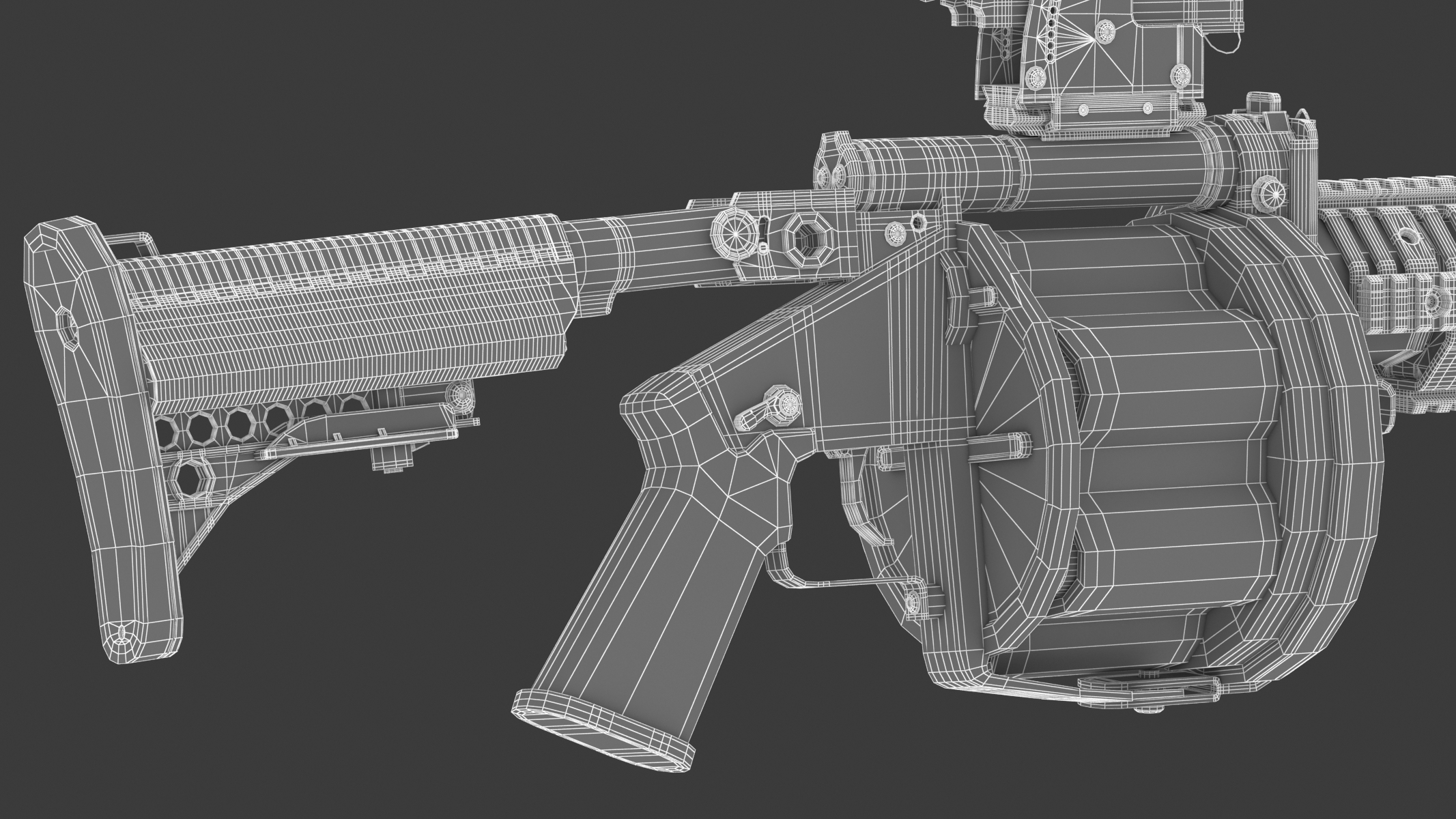 3D Milkor MGL model - TurboSquid 1730650