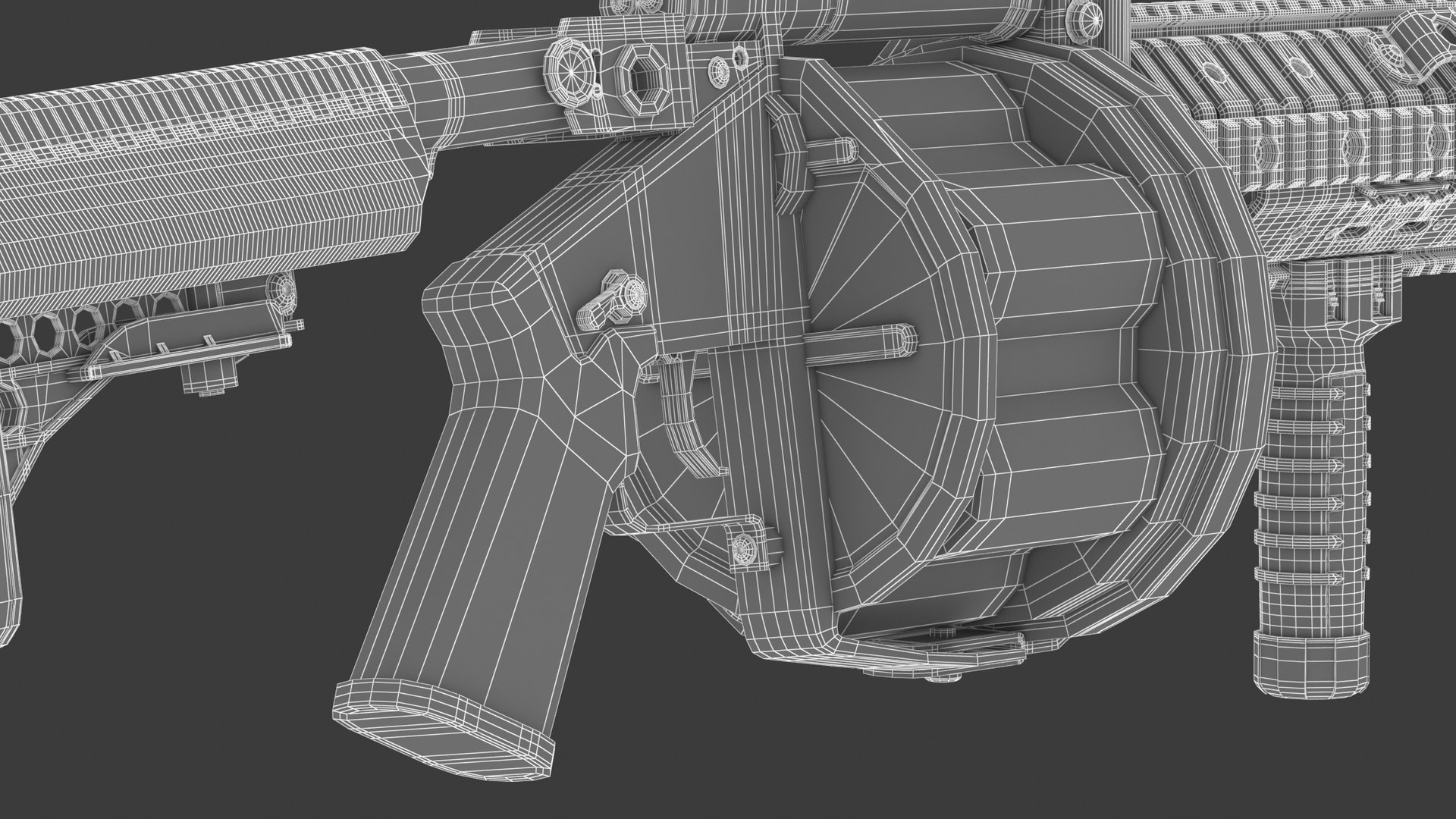 3D Milkor MGL Model - TurboSquid 1730650