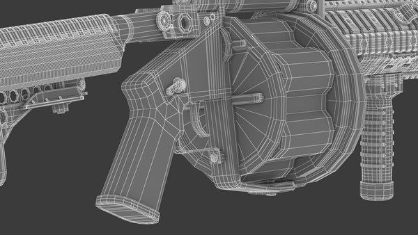 3D Milkor MGL model - TurboSquid 1730650