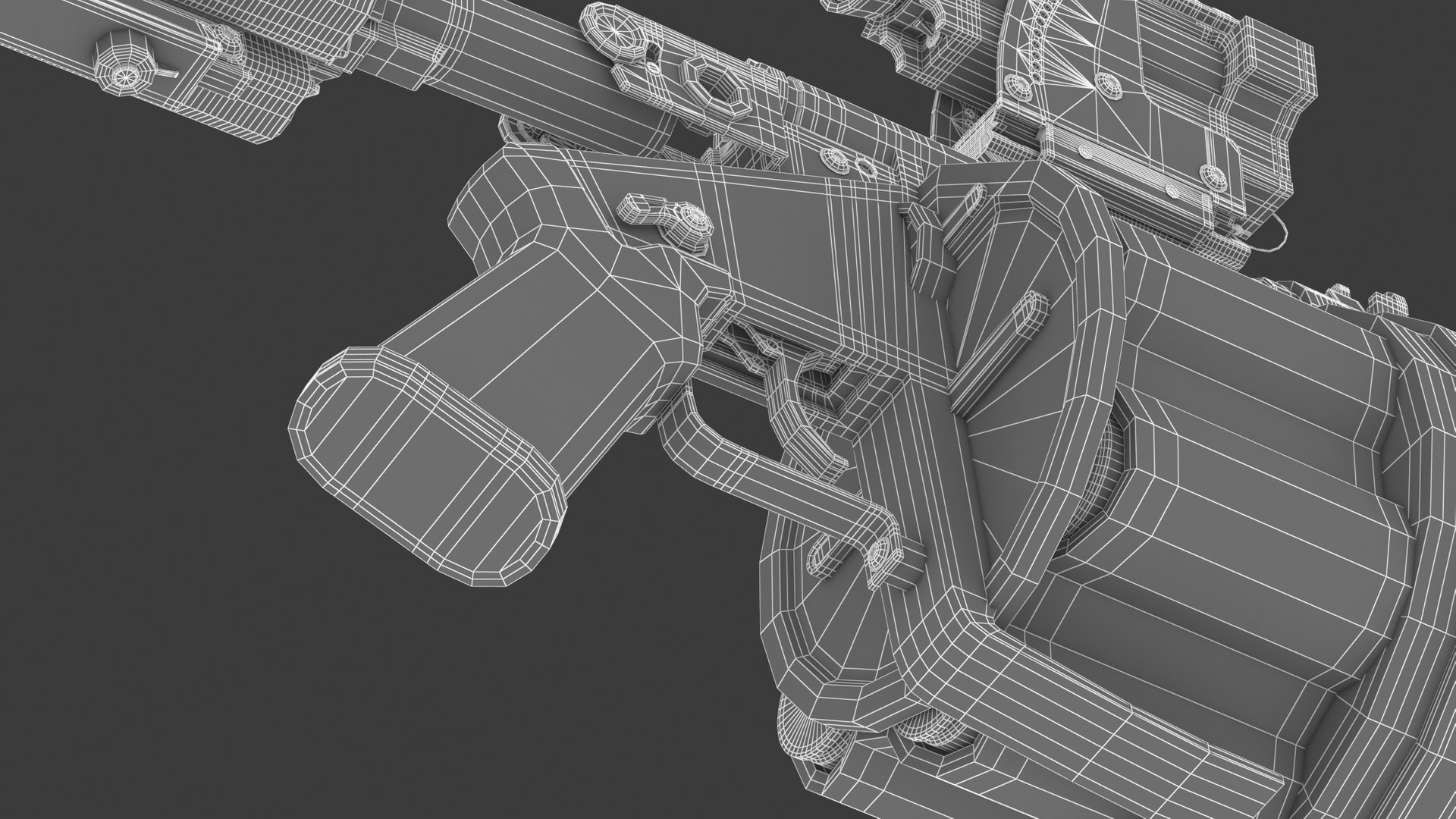 3D Milkor MGL Model - TurboSquid 1730650