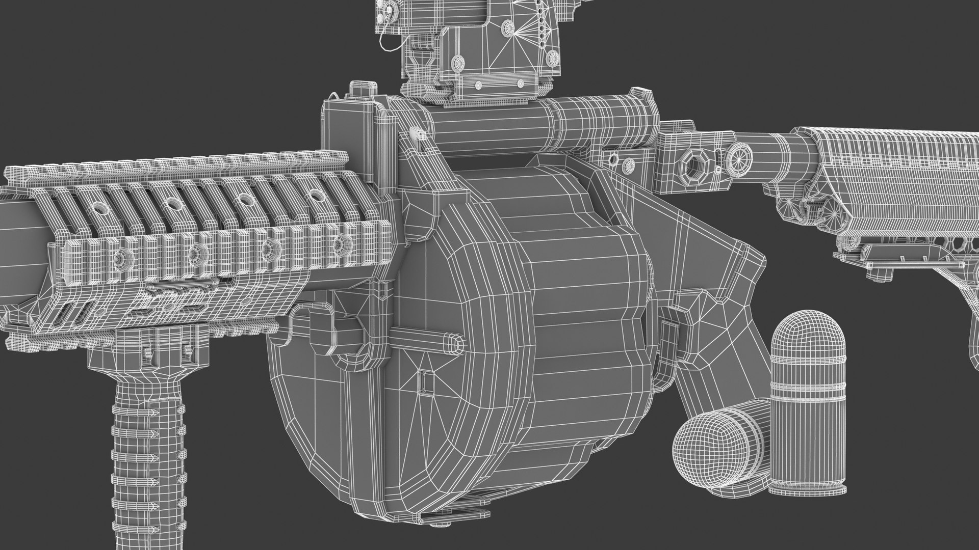 3D Milkor MGL Model - TurboSquid 1730650