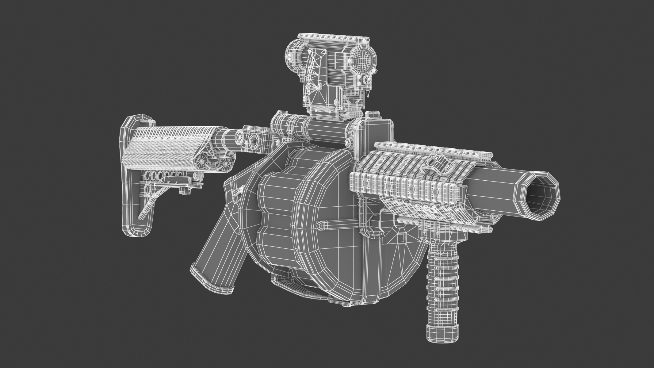 3D Milkor MGL model - TurboSquid 1730650