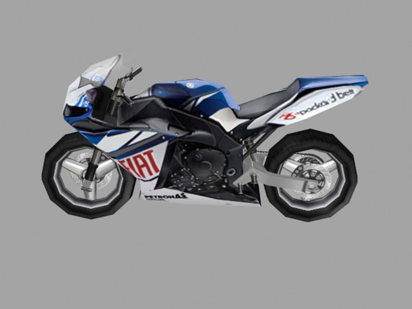 sport bike 3d model