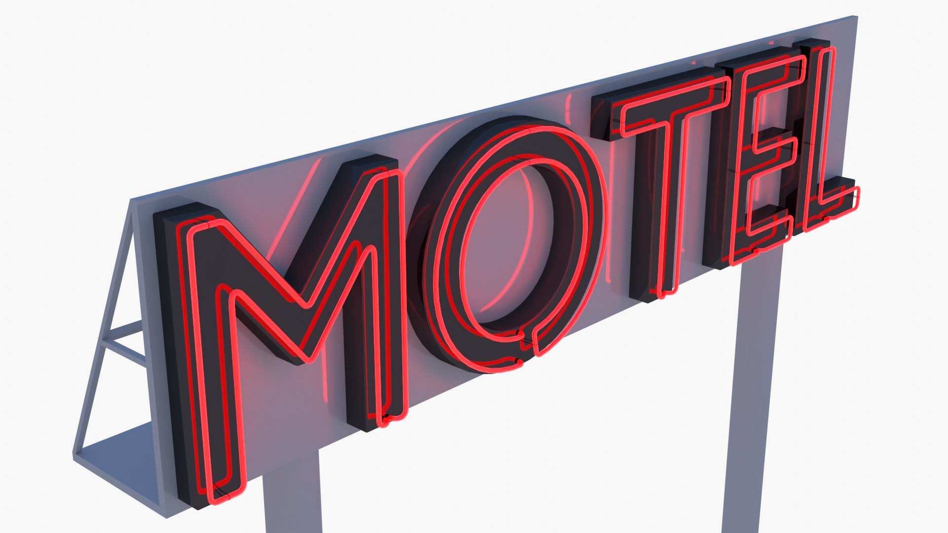 MOTEL Billboard 3D - TurboSquid 2022087